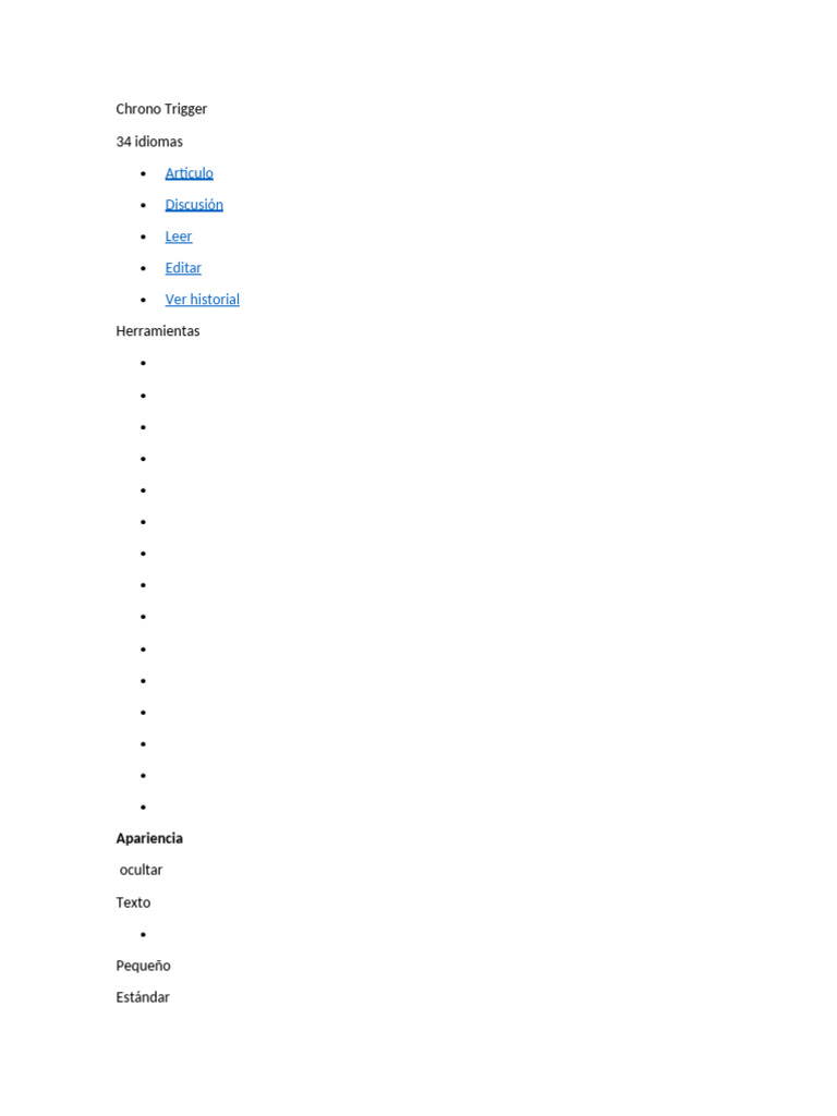 Chrono Trigger | PDF | Square Enix
