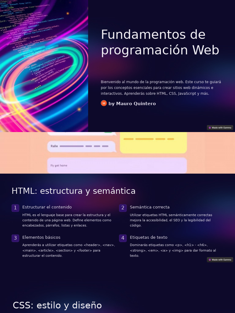 Fundamentos de Programacion Web | PDF | HTML | Script Java