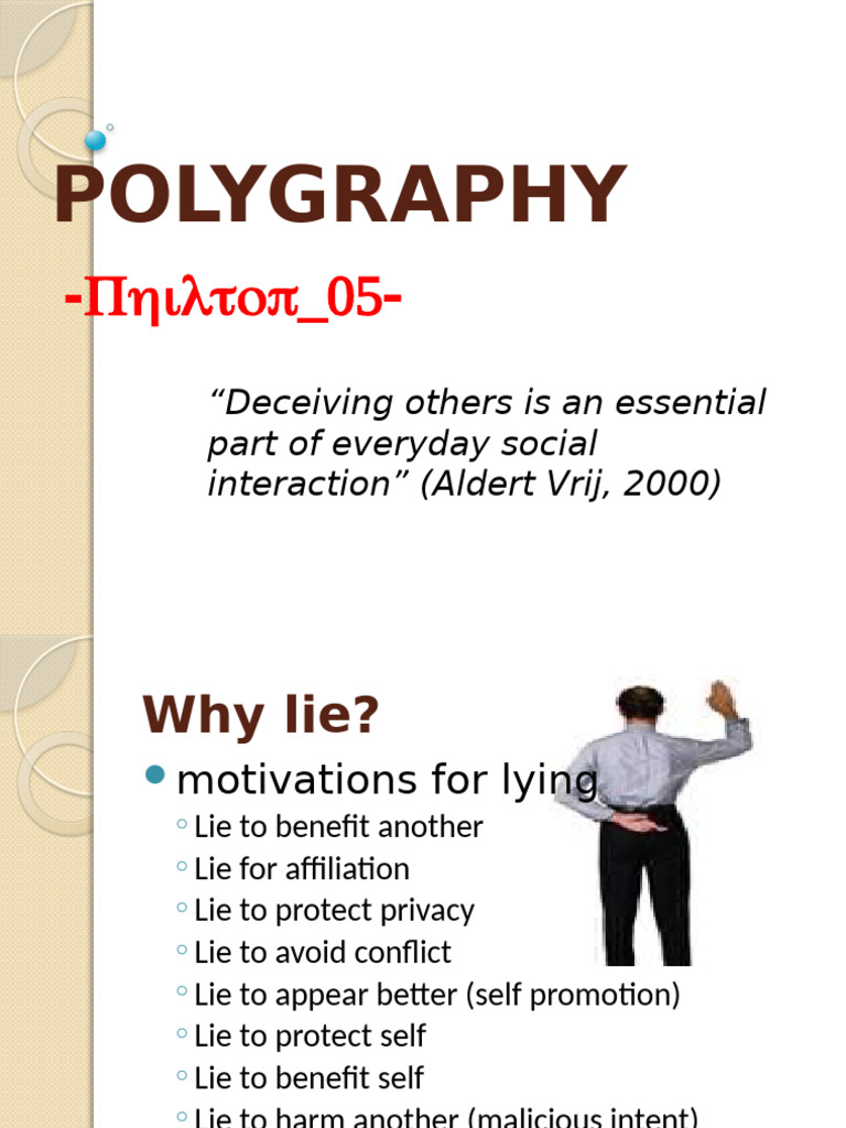 Picar Polygraphy Pre | PDF | Confession (Law) | Polygraph