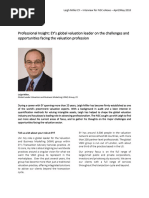 EY Valuation Report 2021 | PDF | Valuation (Finance) | Financial Services