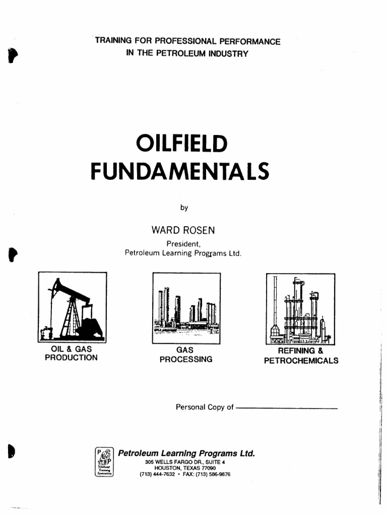 Oilfield Fundamental | PDF