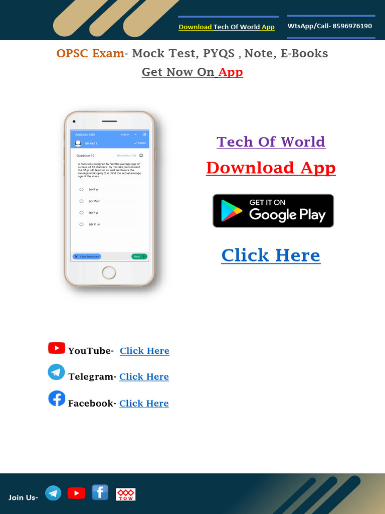 Download Tech Of World App Now | PDF