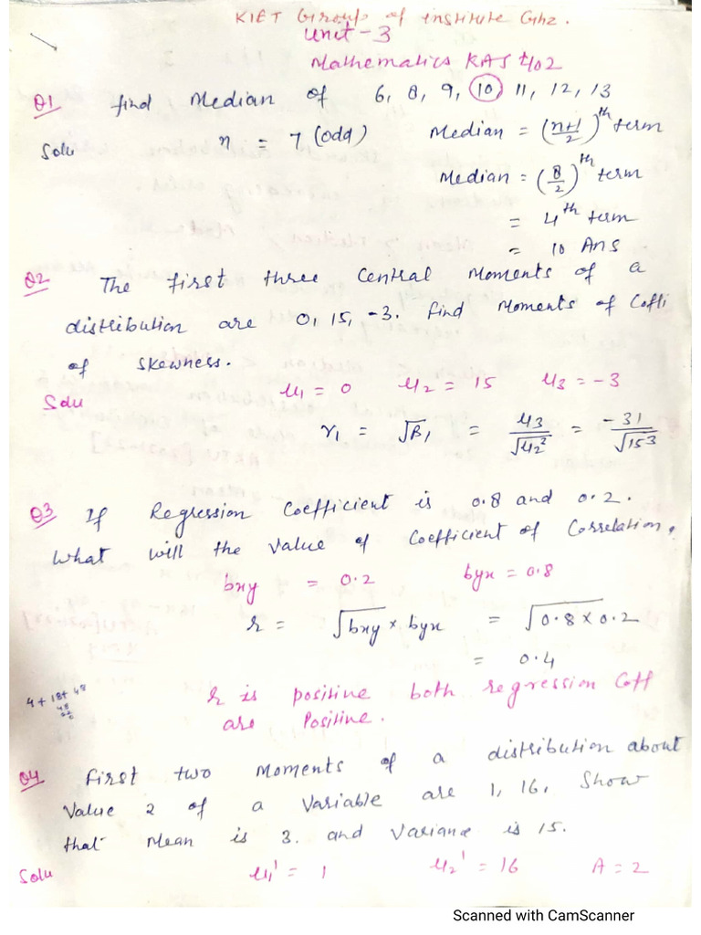 Unit 3 2 Marks | PDF
