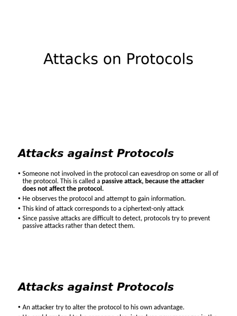 Understanding Active and Passive Attacks | PDF | Public Key Cryptography | Key (Cryptography)
