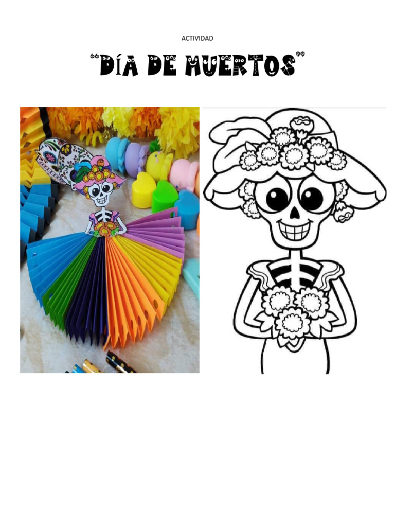 Manualidad Día de Muertos | PDF