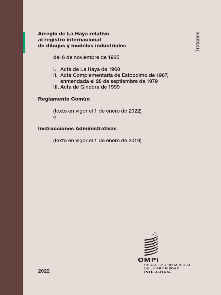 Wipo Pub 269 2022 | PDF | Presupuesto | Organización Mundial de la ...
