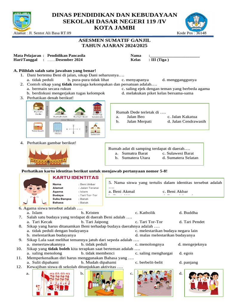soal pancasila | PDF