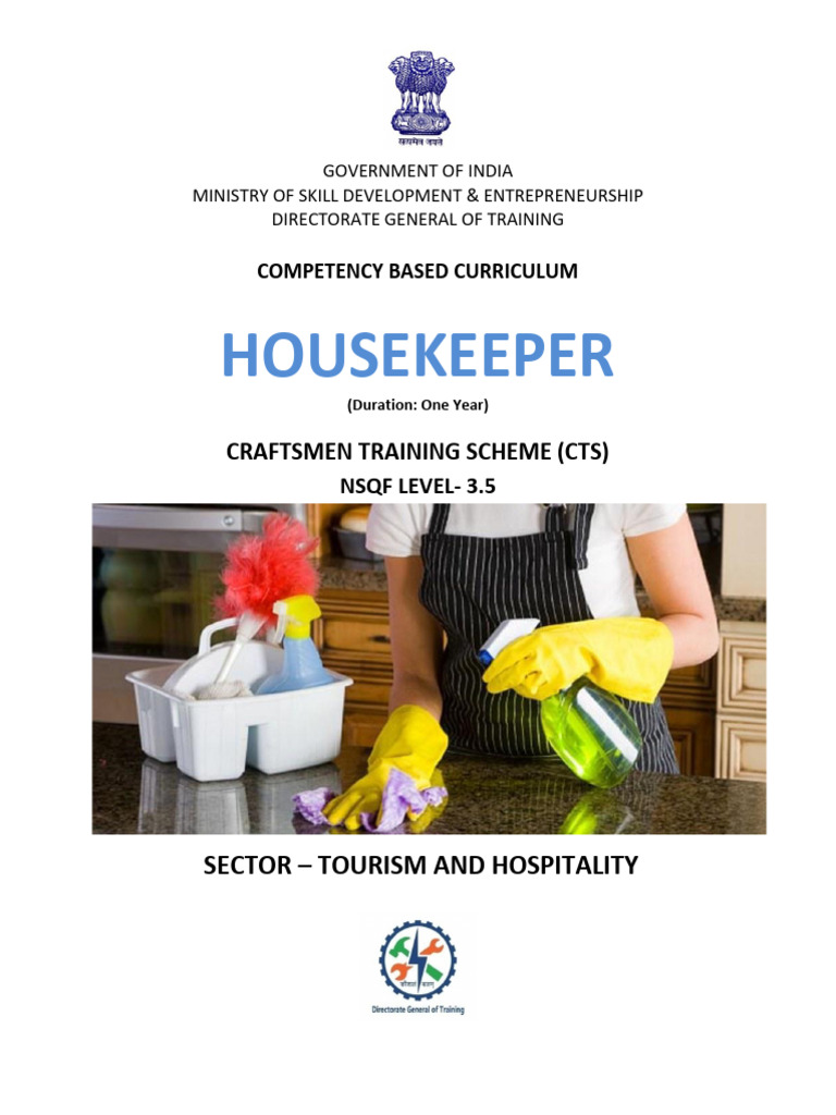 Housekeeper | PDF | Housekeeping | Hygiene