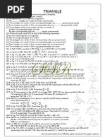 9 Cbse - 7.triangles (Worksheet) | PDF | Elementary Geometry | Euclidean Geometry
