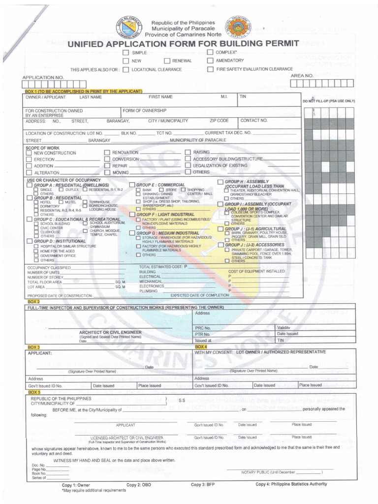 Unified Application Form - 250216 - 135157 | PDF