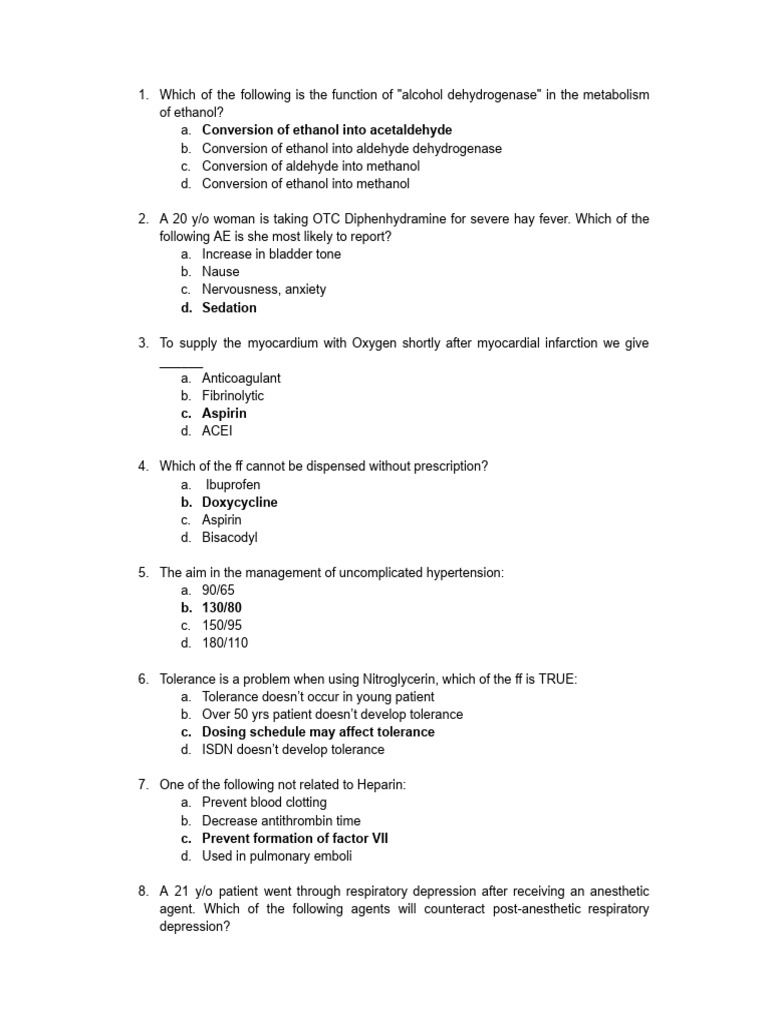 Dha RPH Exam | PDF | Medical Specialties | Clinical Medicine