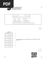 IB Answer Booklet 1 - 4 Pages - NEW | PDF