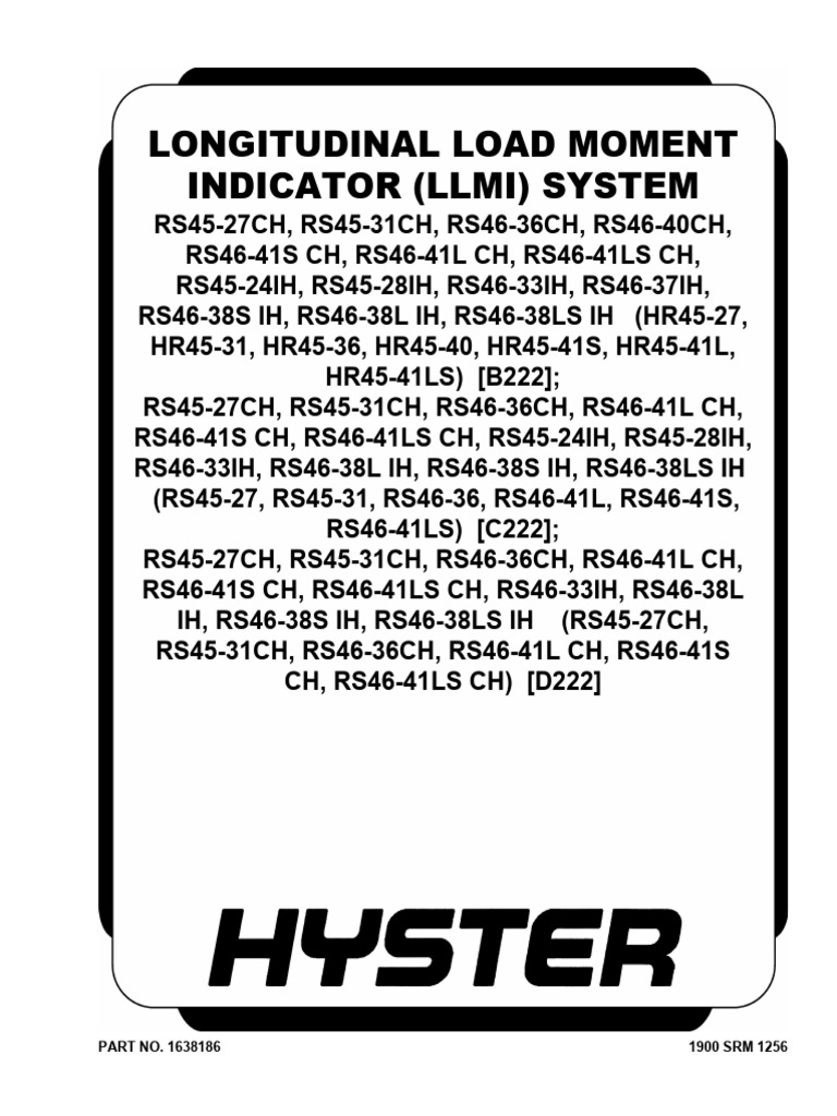 Longitudinal Load Moment Indicator | PDF | Liquefied Petroleum Gas ...