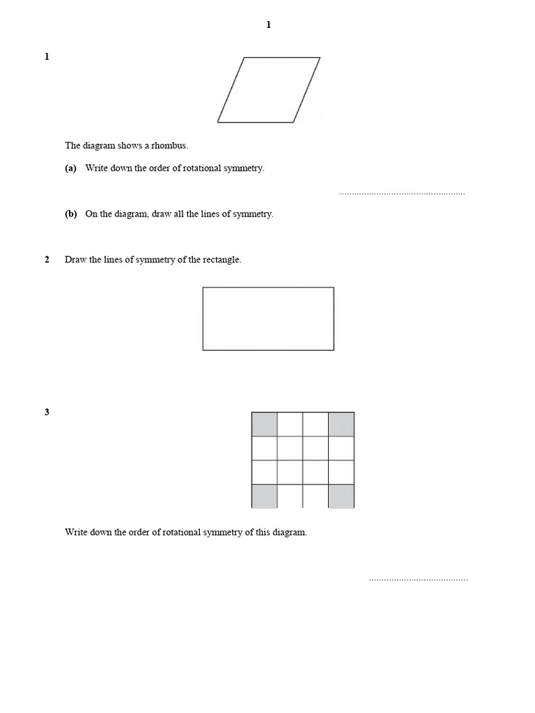 X-WS - 2 (Symmetry) | PDF