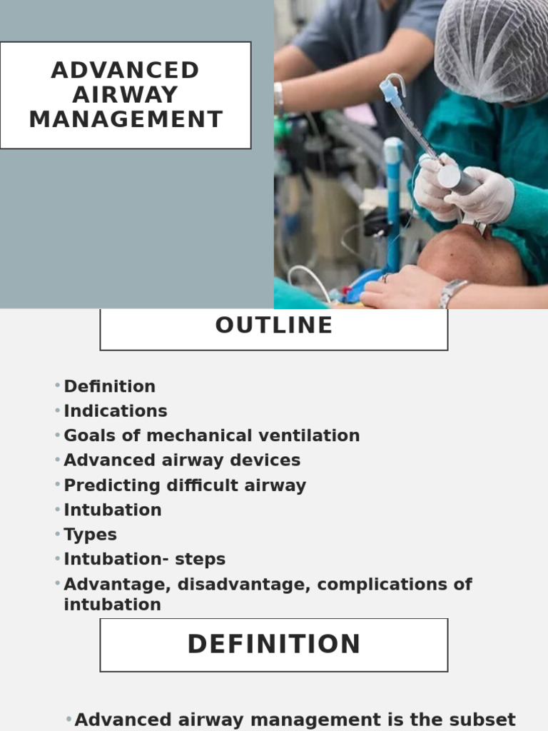 Advanced Airway Management Guide | PDF | Intensive Care Medicine | Surgery