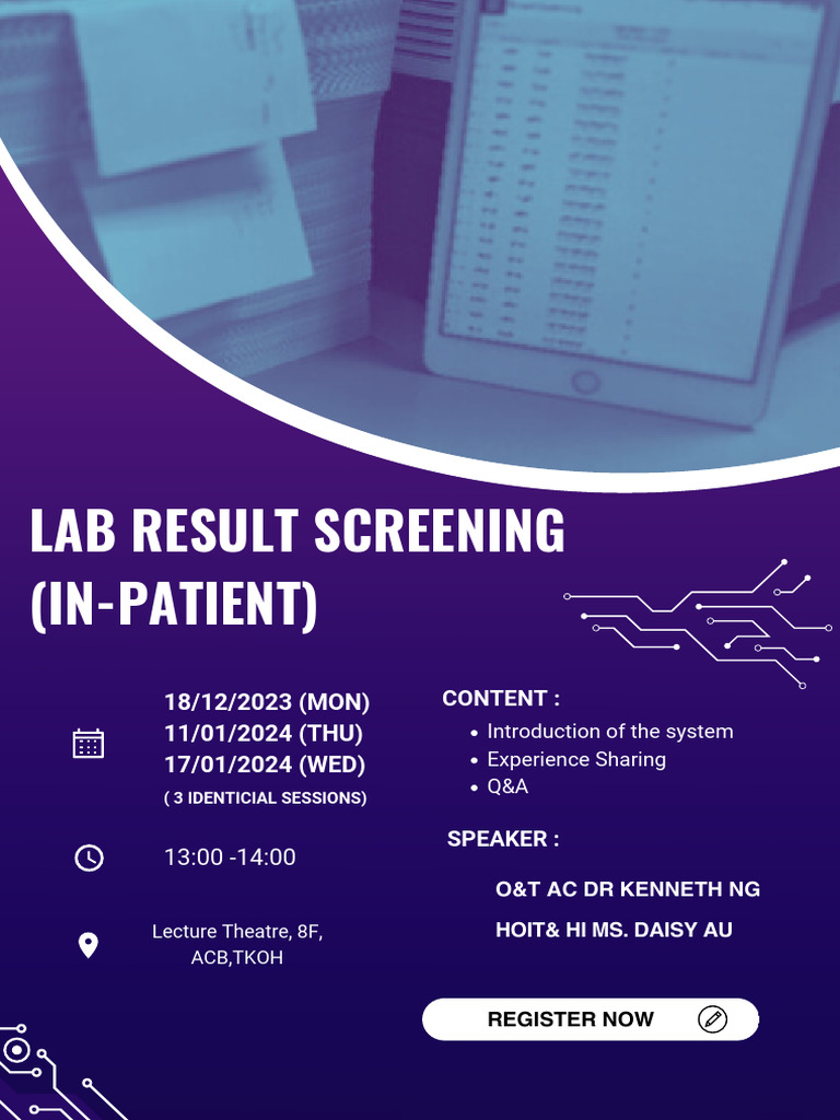 Screening Result Presentation Sessions | PDF
