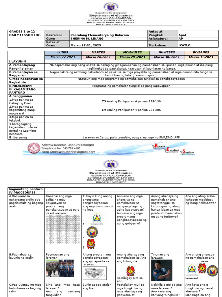 Quarter 3 AP Week 7 | PDF