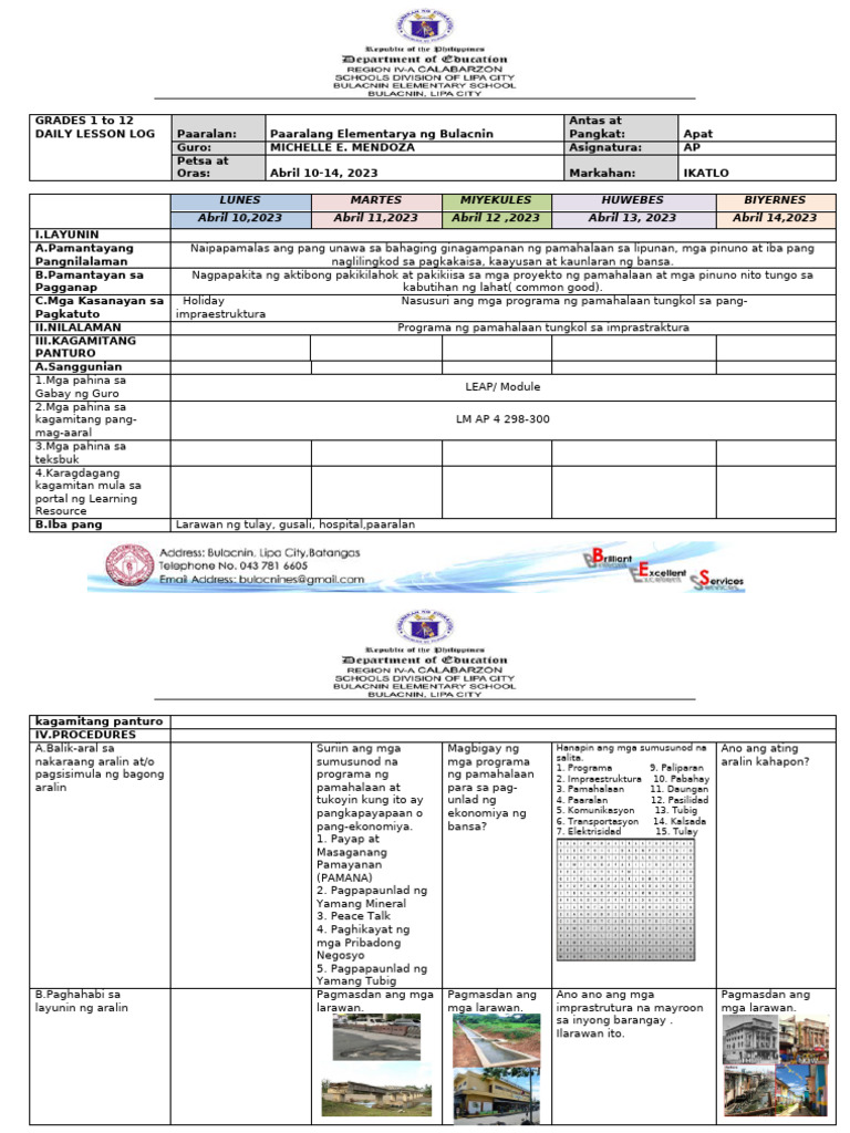 Quarter 3 AP Week 9 | PDF