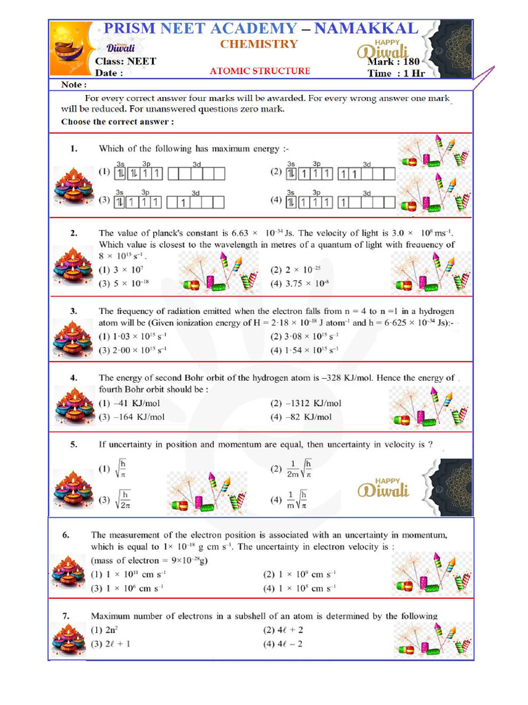 Atomic Structure 2 | PDF