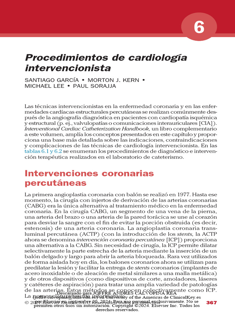 KERN PCI | PDF | Stent | Sistema cardiovascular