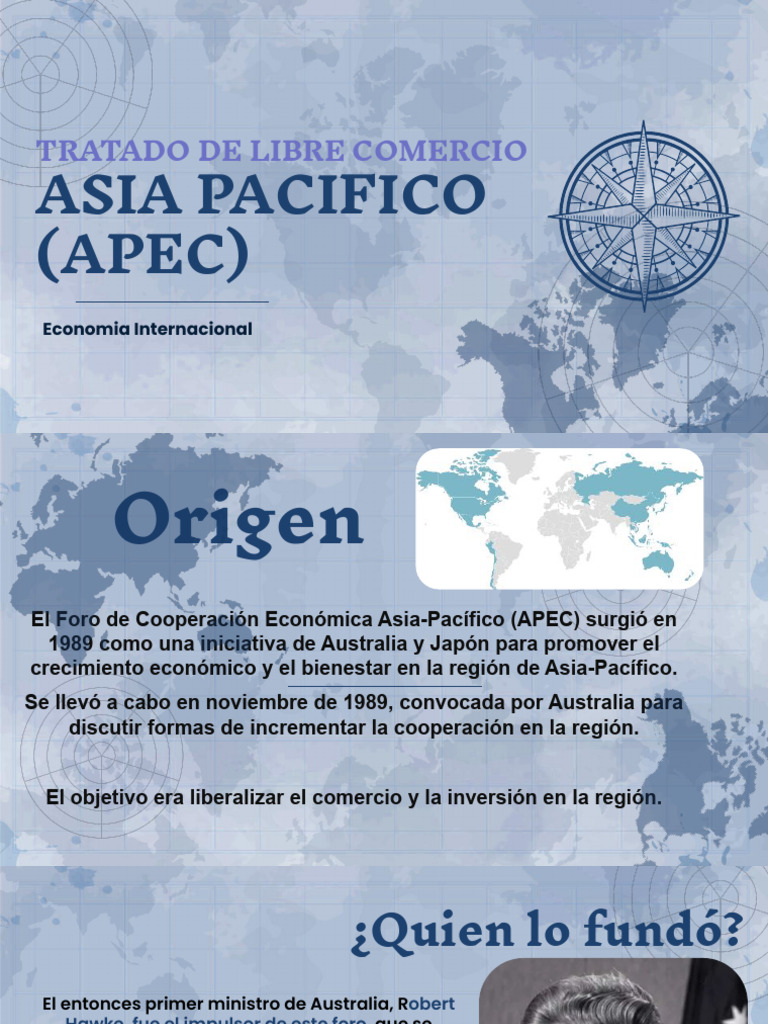 Tratado de Libre Comercio Asia Pacifico (Apec) | PDF | Cooperacion economica Asia Pacifico | El ...