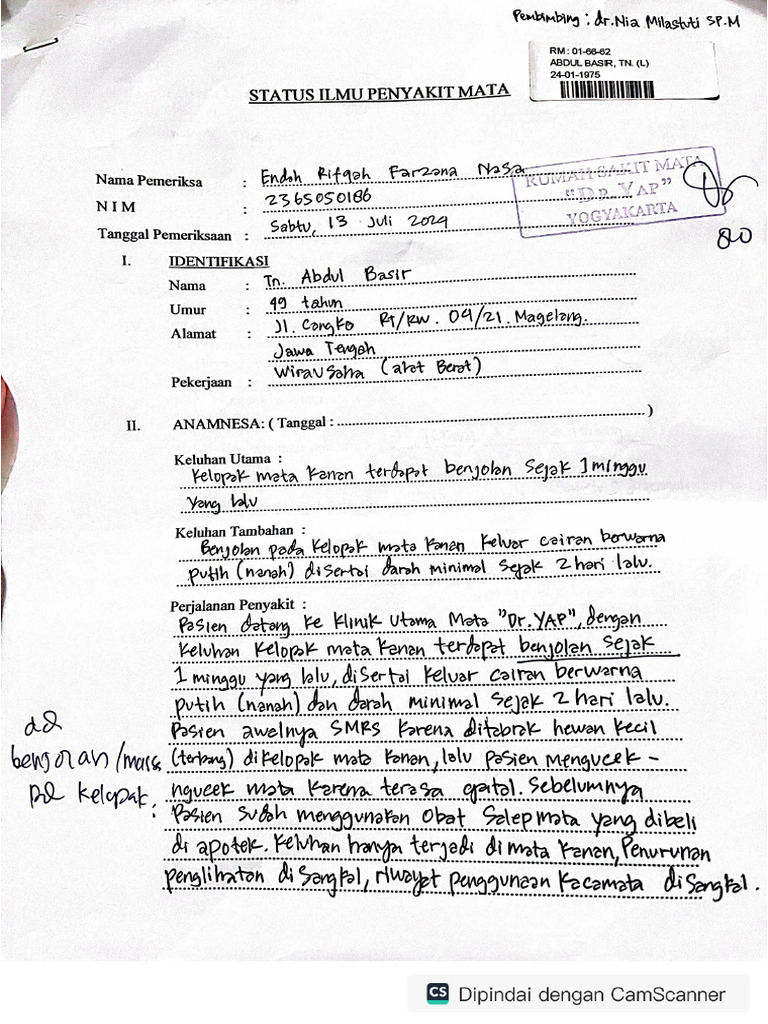 Refkas Rumah Sakit (DR Yap) Yogja | PDF