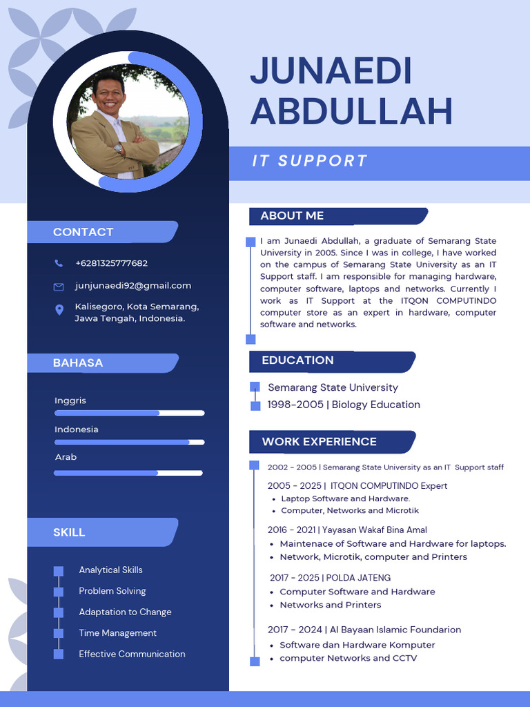 cv jun-digabungkan | PDF