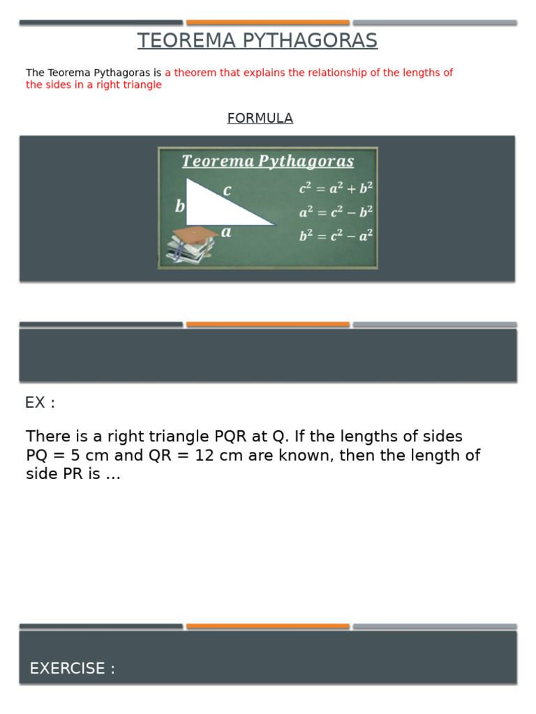 Bab 2 Teorema Pytagoras | PDF