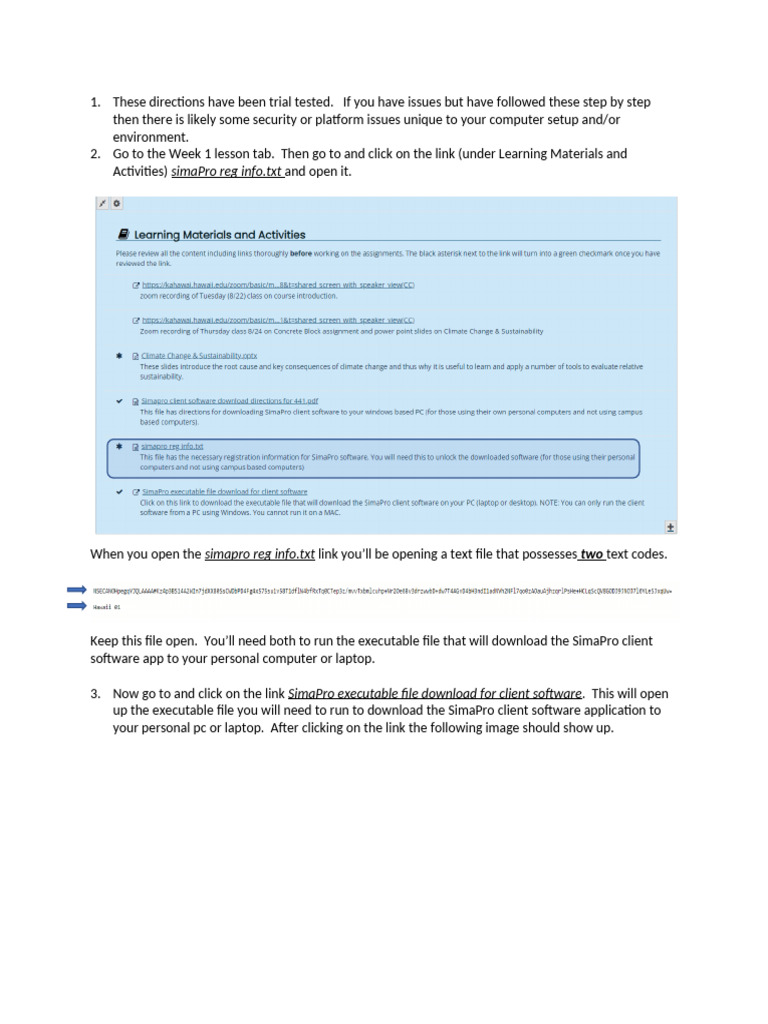 Downloading SimaPro Client Software | PDF | Icon (Computing) | Server (Computing)