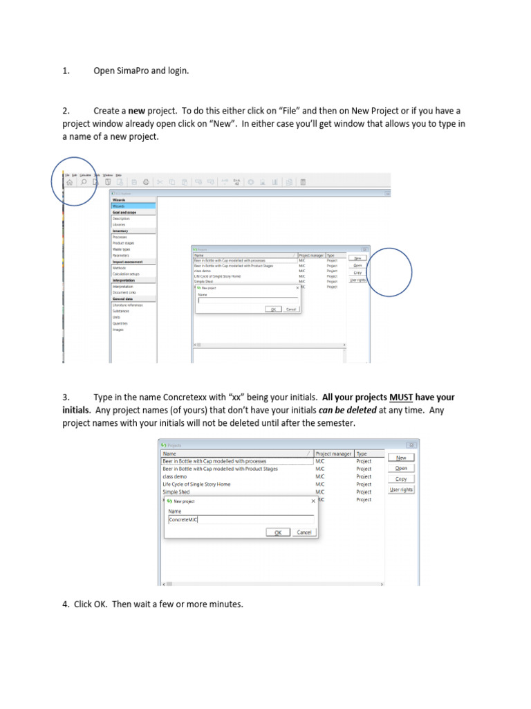Step by Step Instructions For The Concrete Block | PDF | Computer Network | Databases
