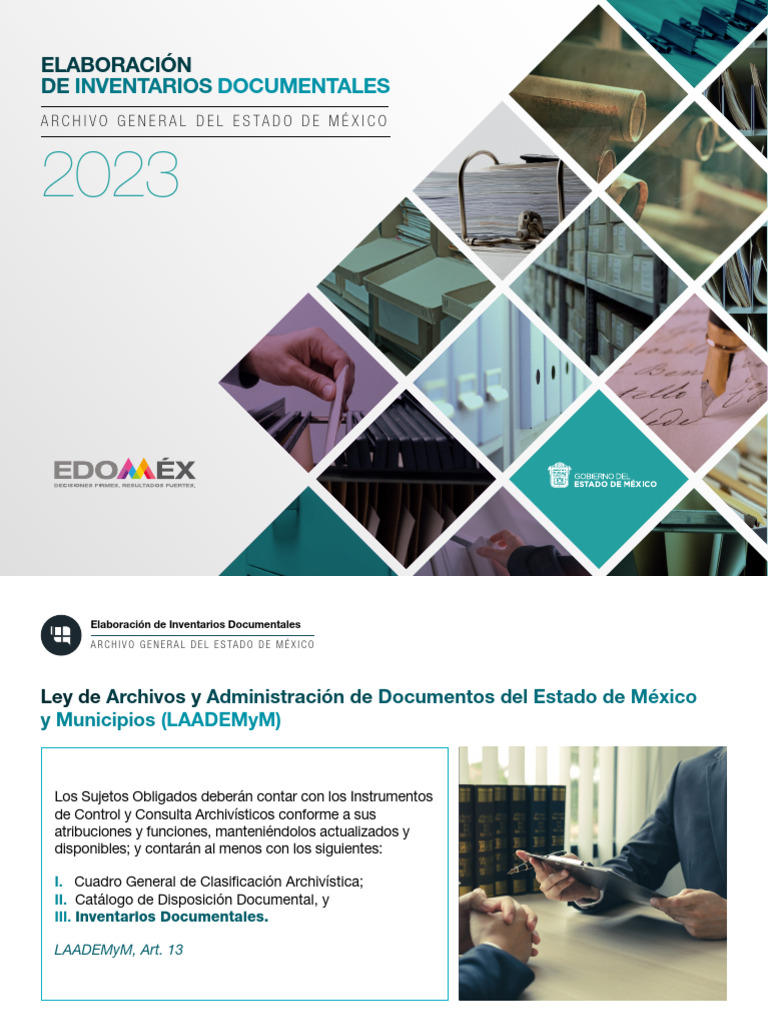 Elaboracion de Inventarios Documentales | PDF