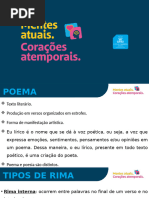 Tipos de Rima: Emparelhada e Mais | PDF | Rima