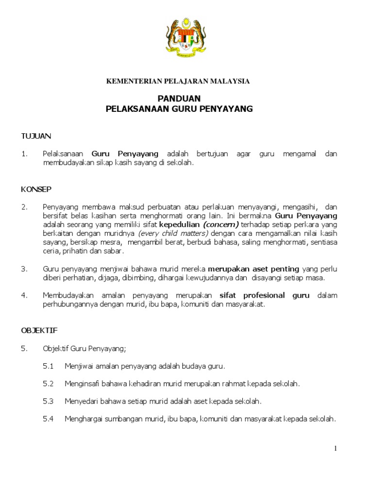 Program Guru Penyayang | PDF