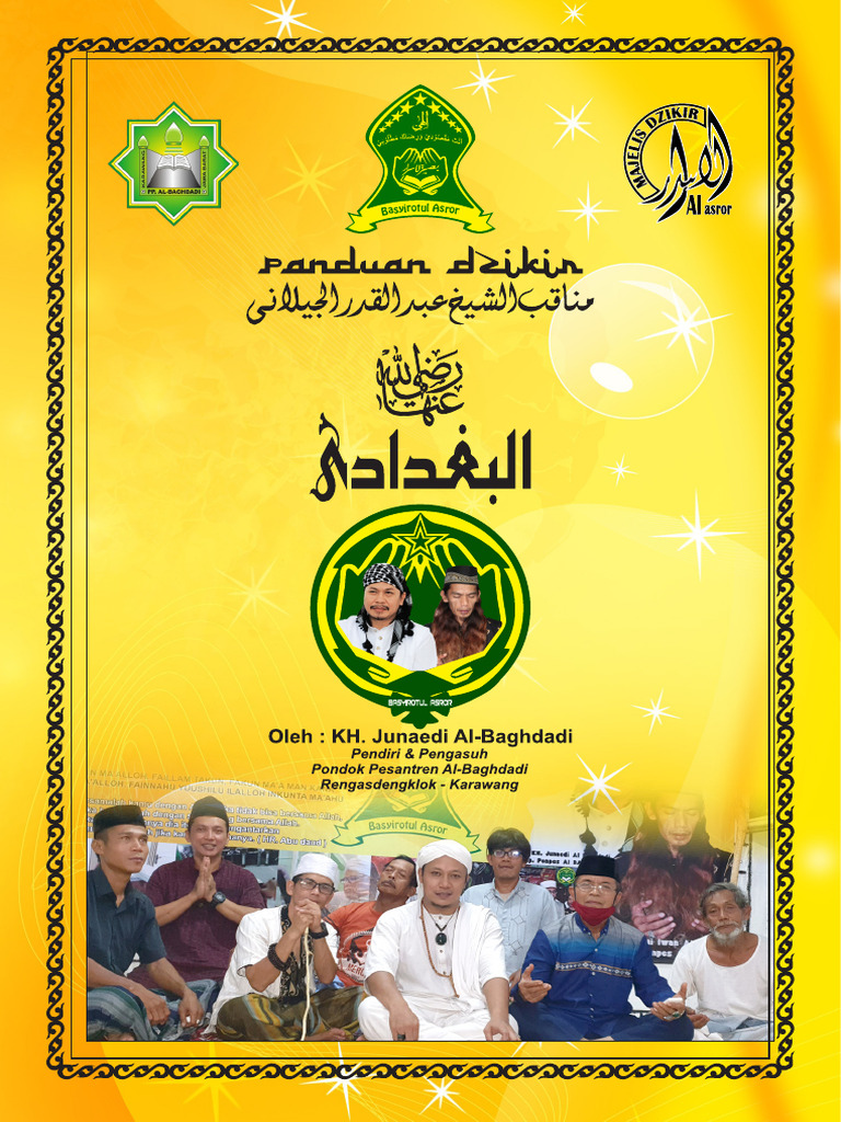 Buku Dzikir Manaqib Al Baghdadi - REVISI 2022 | PDF