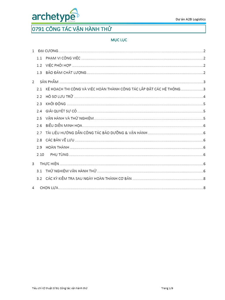 0791 - Cong Tac Van Hanh Thu | PDF