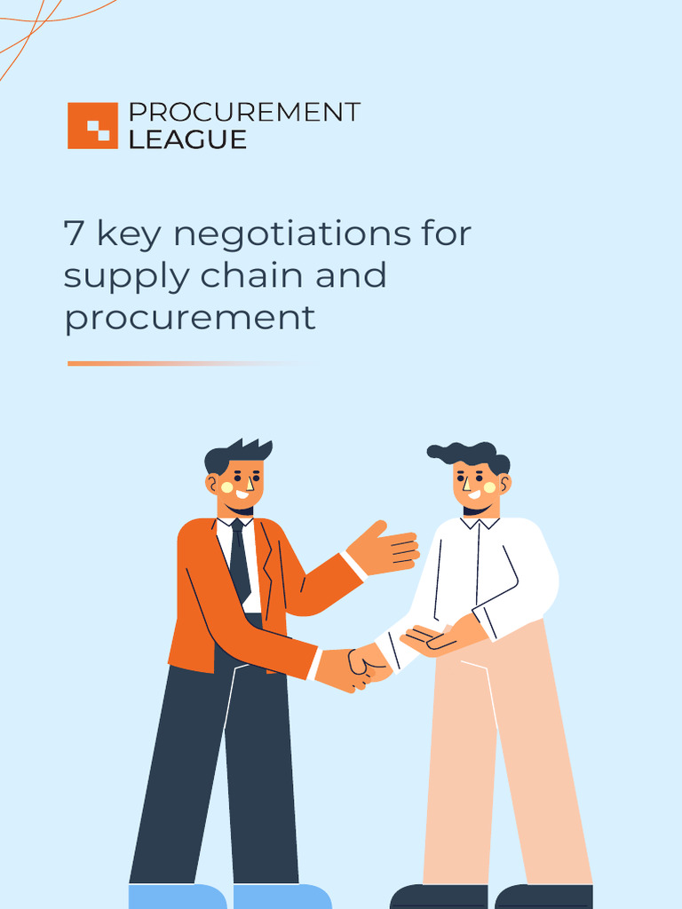 7 Key Negotiation For Supply Chain and Procurement 1735624749 | PDF ...