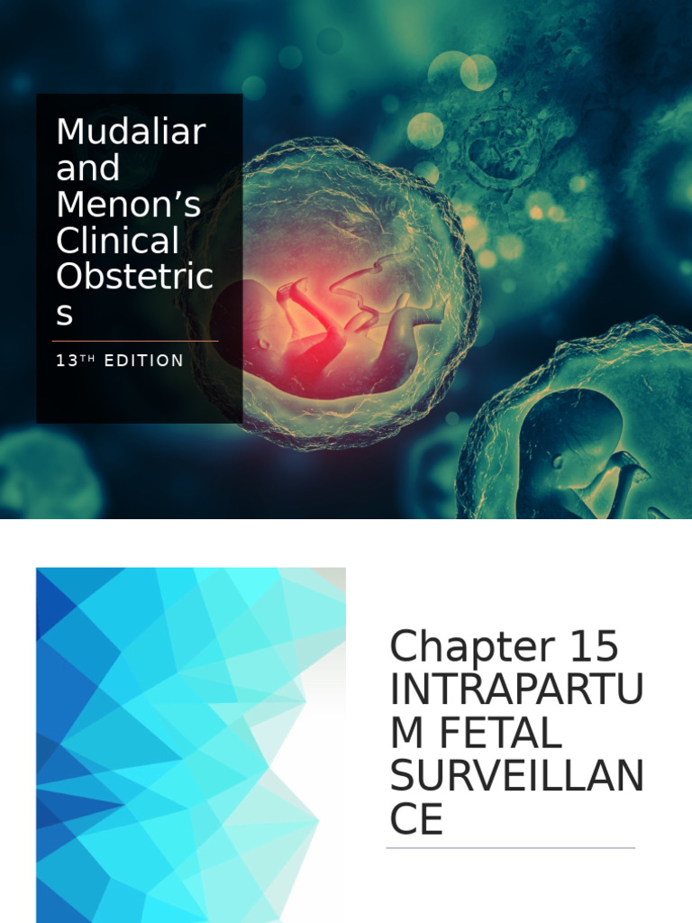 Intrapartum Fetal Surveillance Guide | PDF | Childbirth | Motherhood
