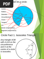 Key Circle Theorems Explained | PDF | Teaching Methods & Materials | Home & Garden