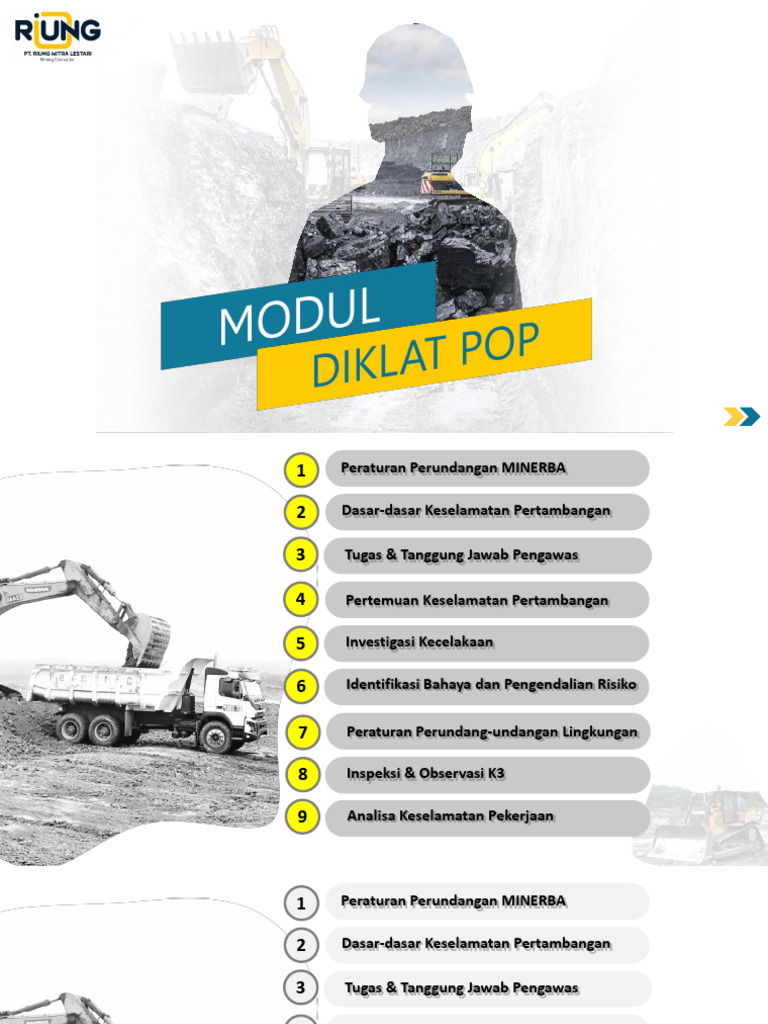Modul Diklat 6 Analisa Keselamatan Pekerjaan | PDF