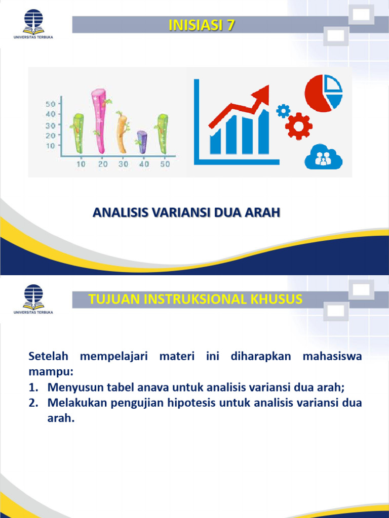 Panduan Analisis Variansi Dua Arah | PDF