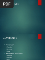 Shoulder Girdle Radiography Guide | PDF | Shoulder | Anatomical Terms ...