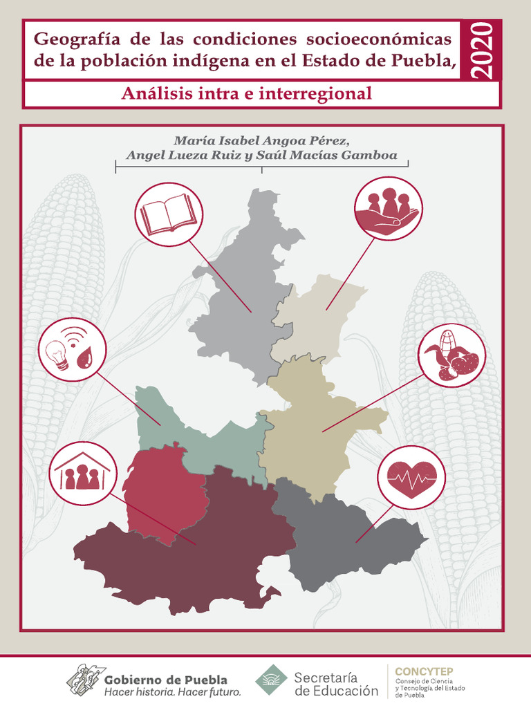 Geografia de Las Condiciones Socioeconomicas de La Poblacion Indigena en El Estado de Puebla ...