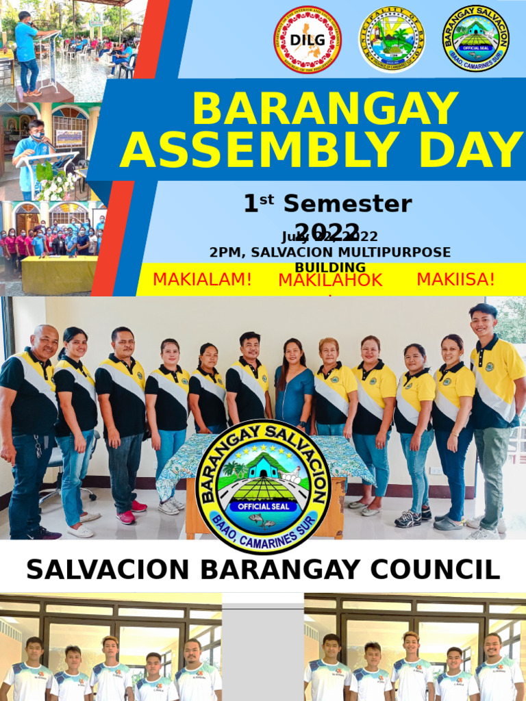 BRGY ASSEMBLY | PDF