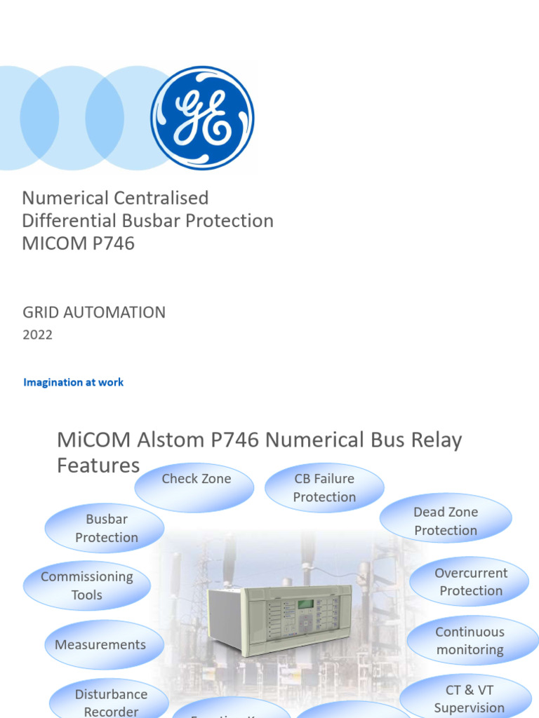 GE Centralized BUSPRO - P746 | PDF | Relay | Manufactured Goods