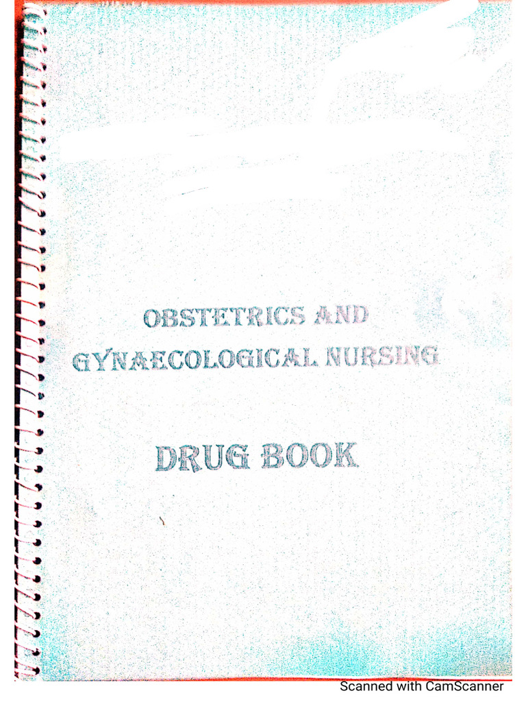 Drug Book Corrected | PDF