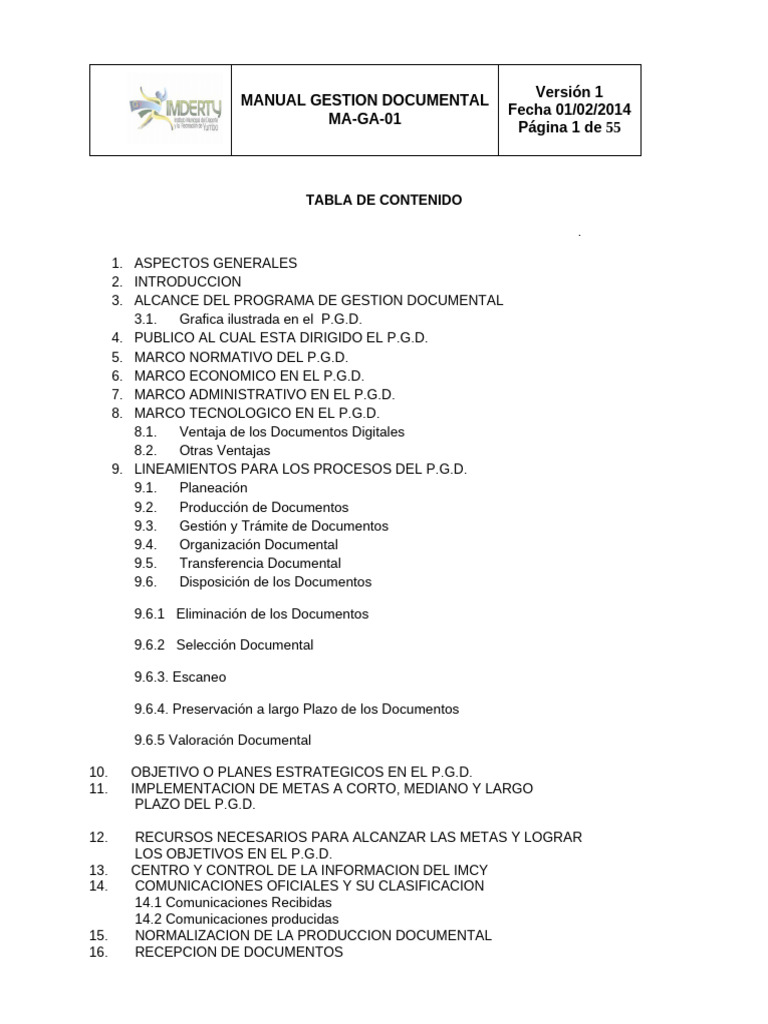 Manual Gestion Documental | PDF | Gestión de registros | Archivo de computadora