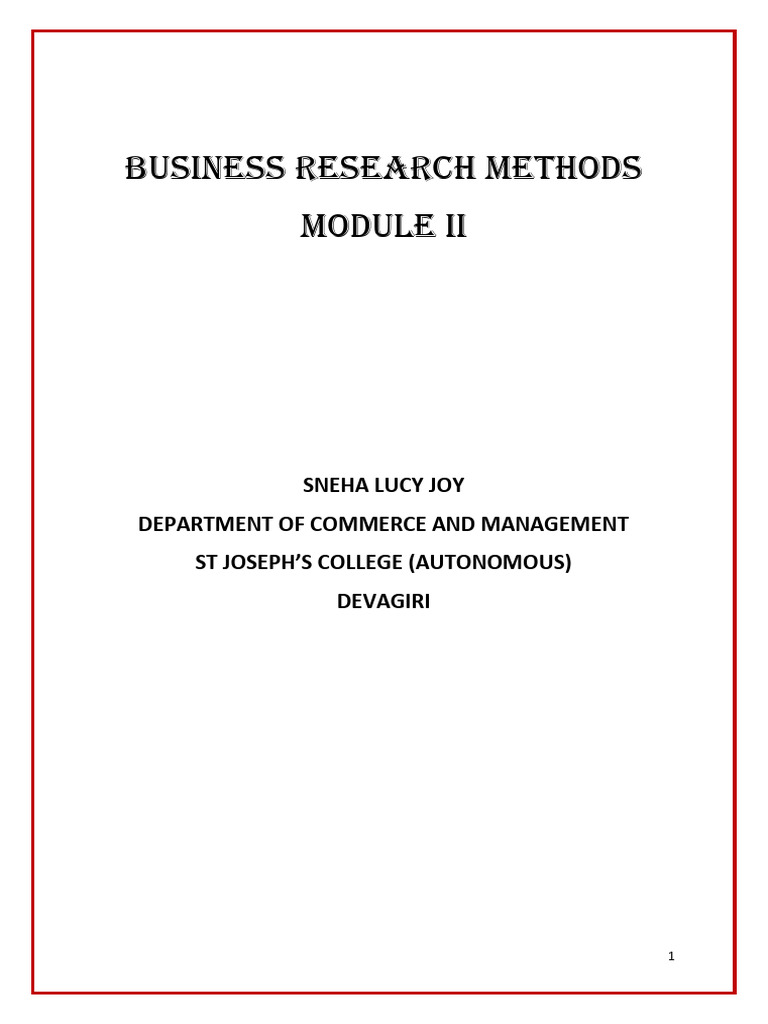 1-Components of Research Design | PDF | Methodology | Empiricism