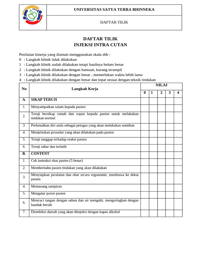 4. Injeksi Intra Cutan | PDF