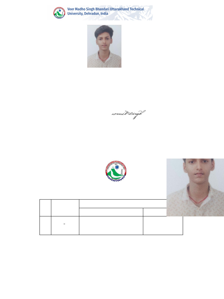 2024-2025 Exam Schedule for B.Tech | PDF