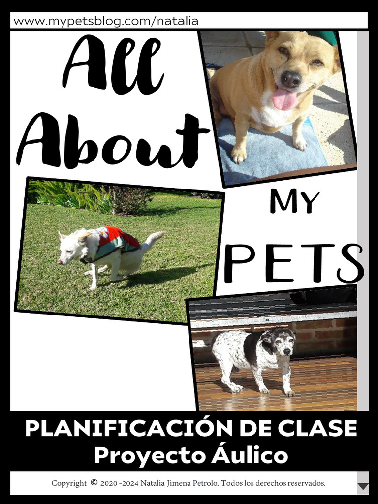 Planificación de Clase All About My Pets Classroom | PDF